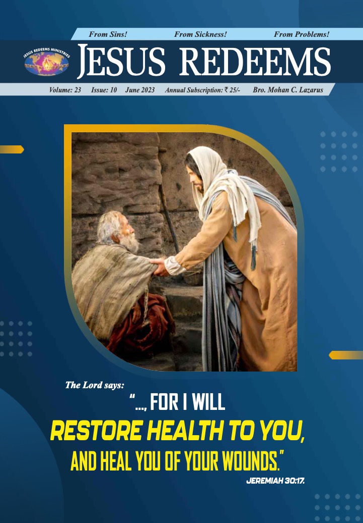 JRE-2023-06 JUNE ENG - Jesus Redeems