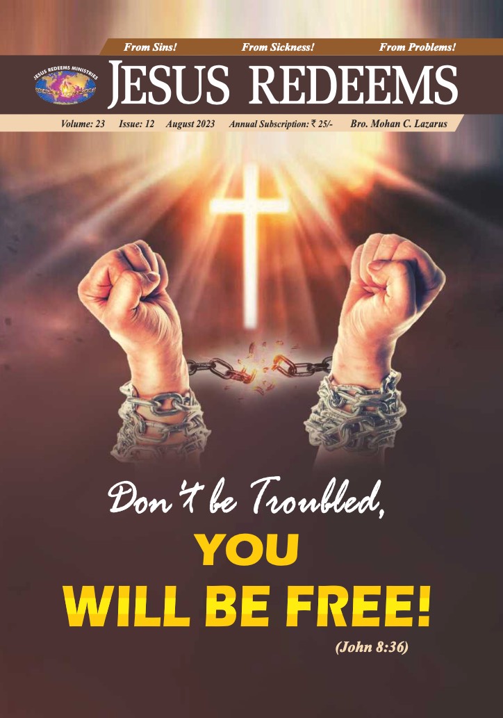 JRE-2023-08 AUGUST ENG - Jesus Redeems
